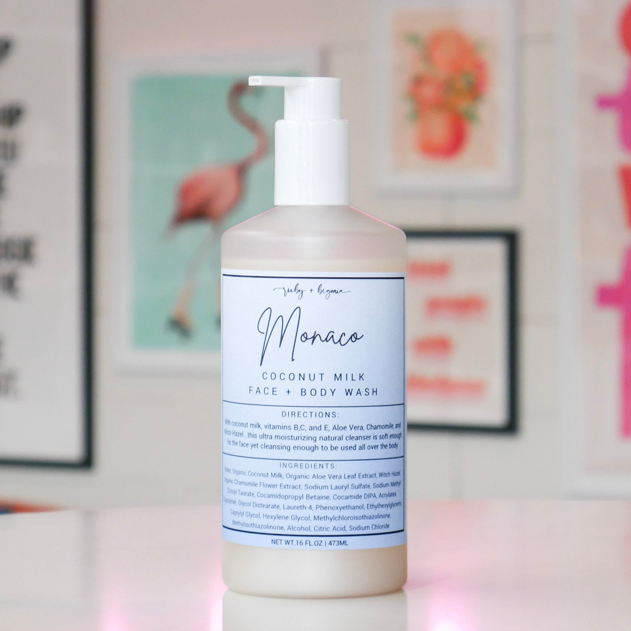 Coconut Milk Body Wash – Ruby + Begonia