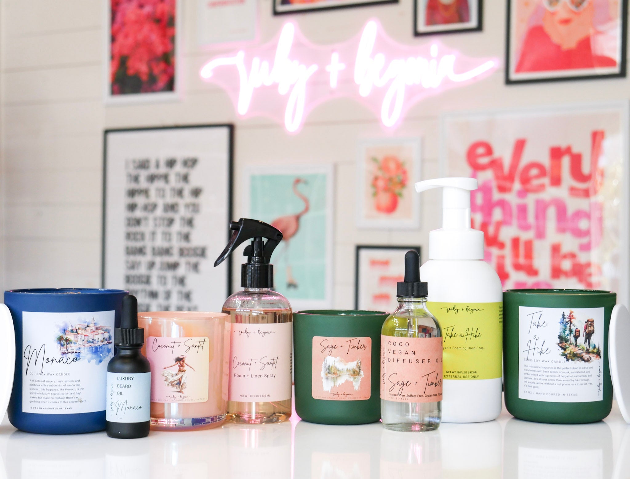 Masculine/Earthy – Ruby + Begonia