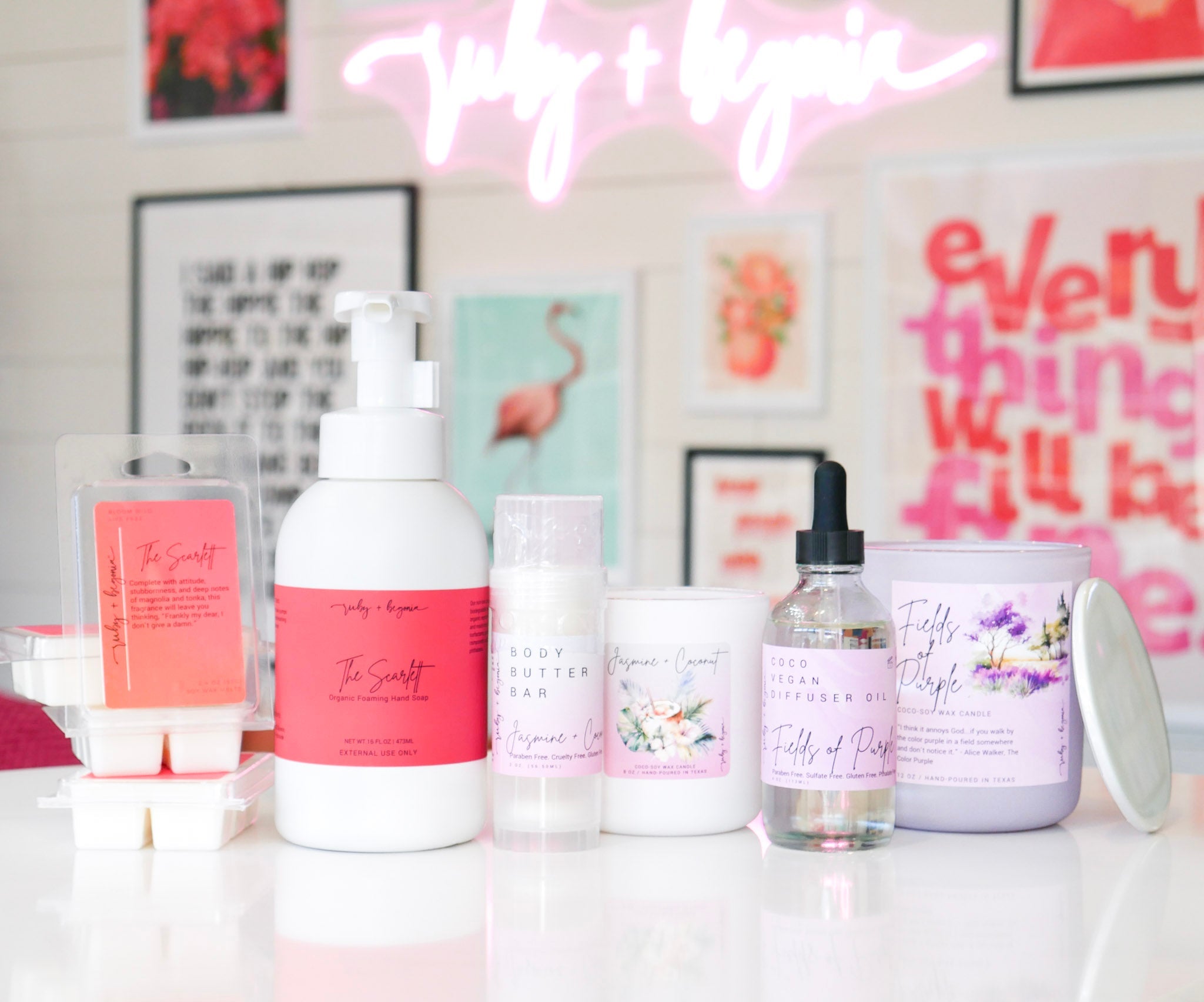 Floral – Ruby + Begonia