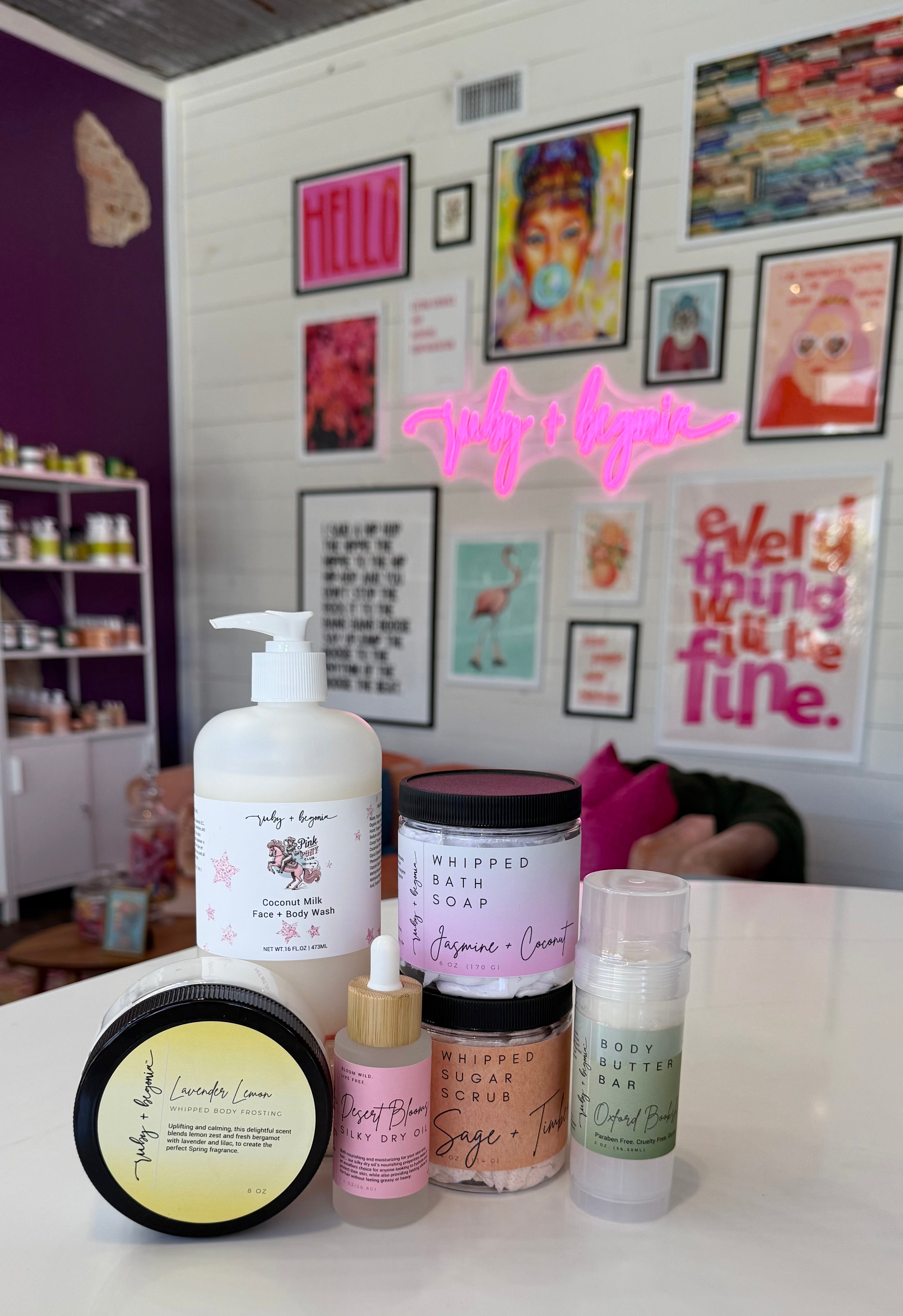 Bath + Body – Ruby + Begonia