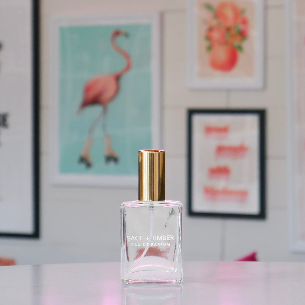 Sage + Timber Eau de Parfum – Ruby + Begonia