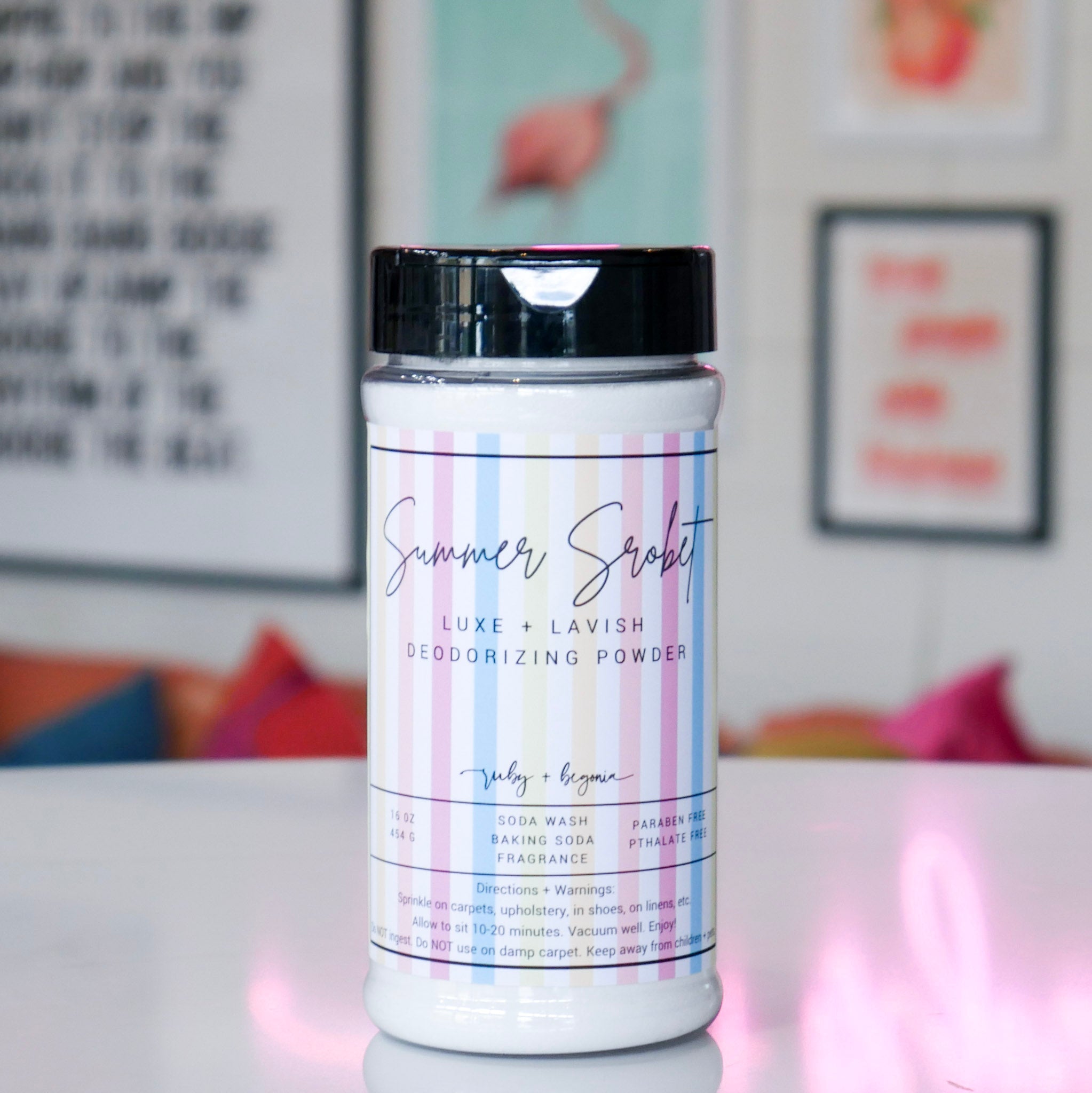 Luxe + Lavish Deodorizing Powder – Ruby + Begonia