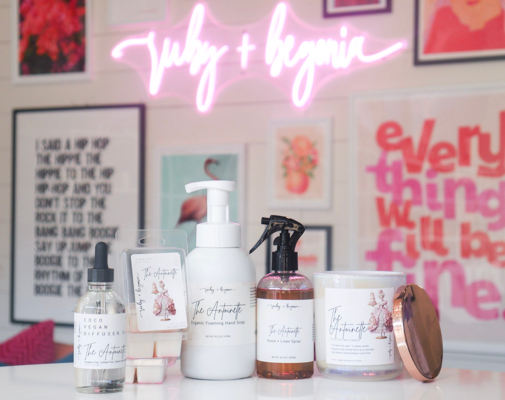 The Antoinette – Ruby + Begonia