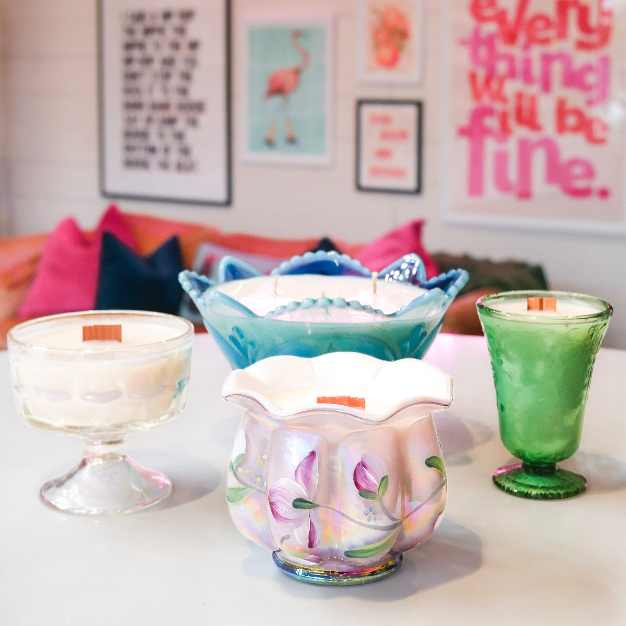 Vintage Vessels – Ruby + Begonia