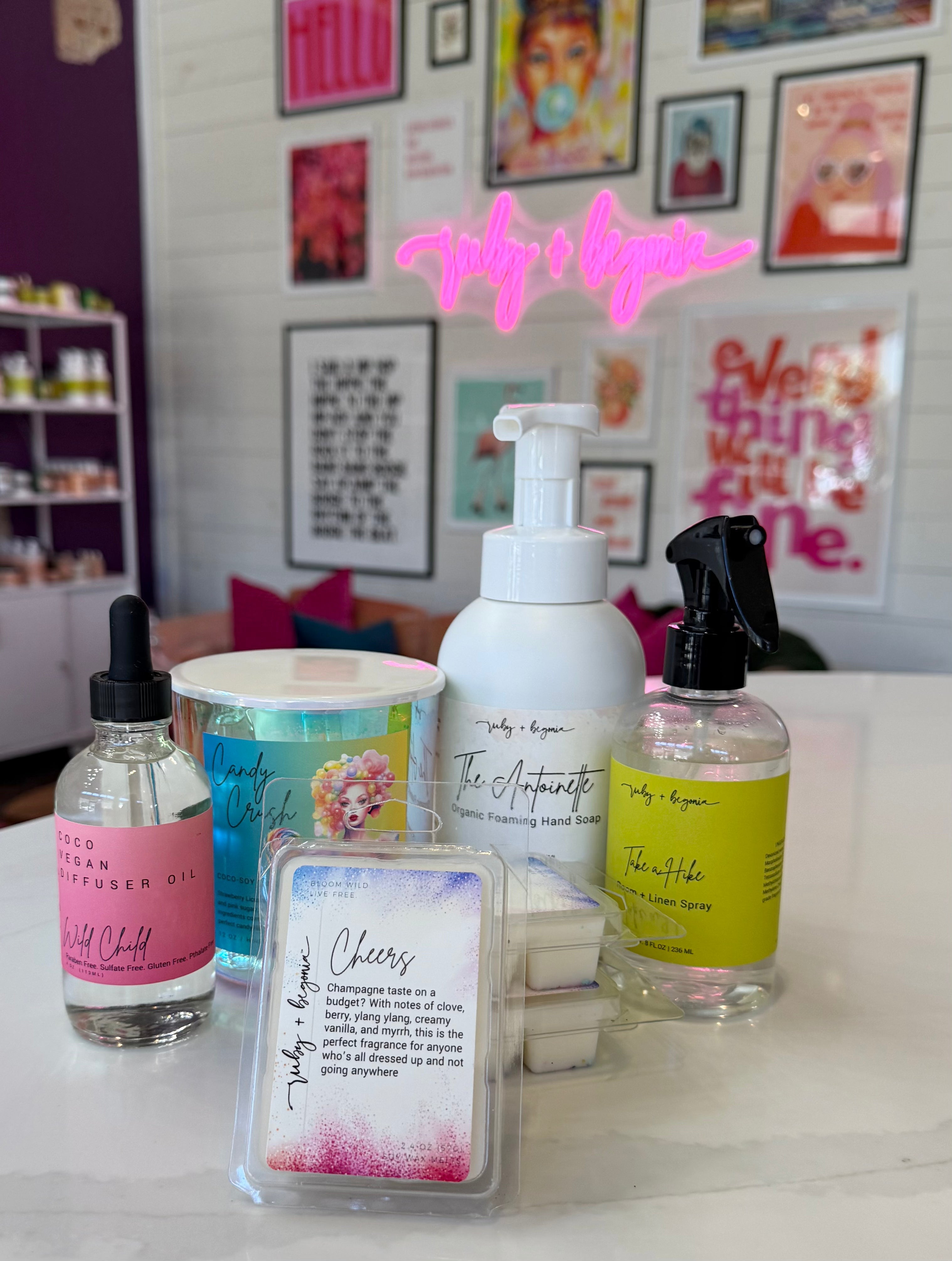 Home Fragrance – Ruby + Begonia
