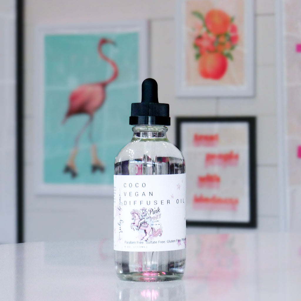 Pink Pony Club Diffuser Fragrance Oil – Ruby + Begonia