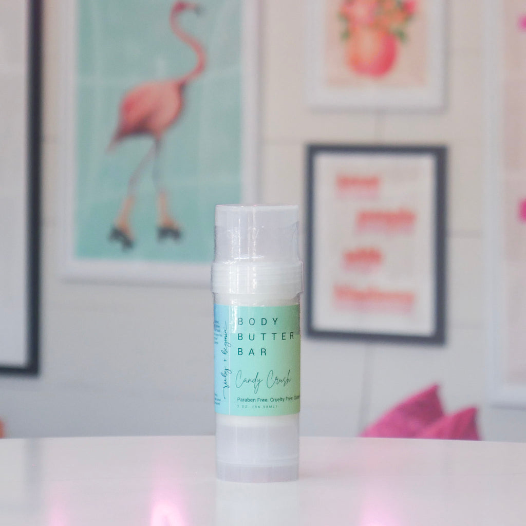 Candy Crush Body Butter Bar – Ruby + Begonia