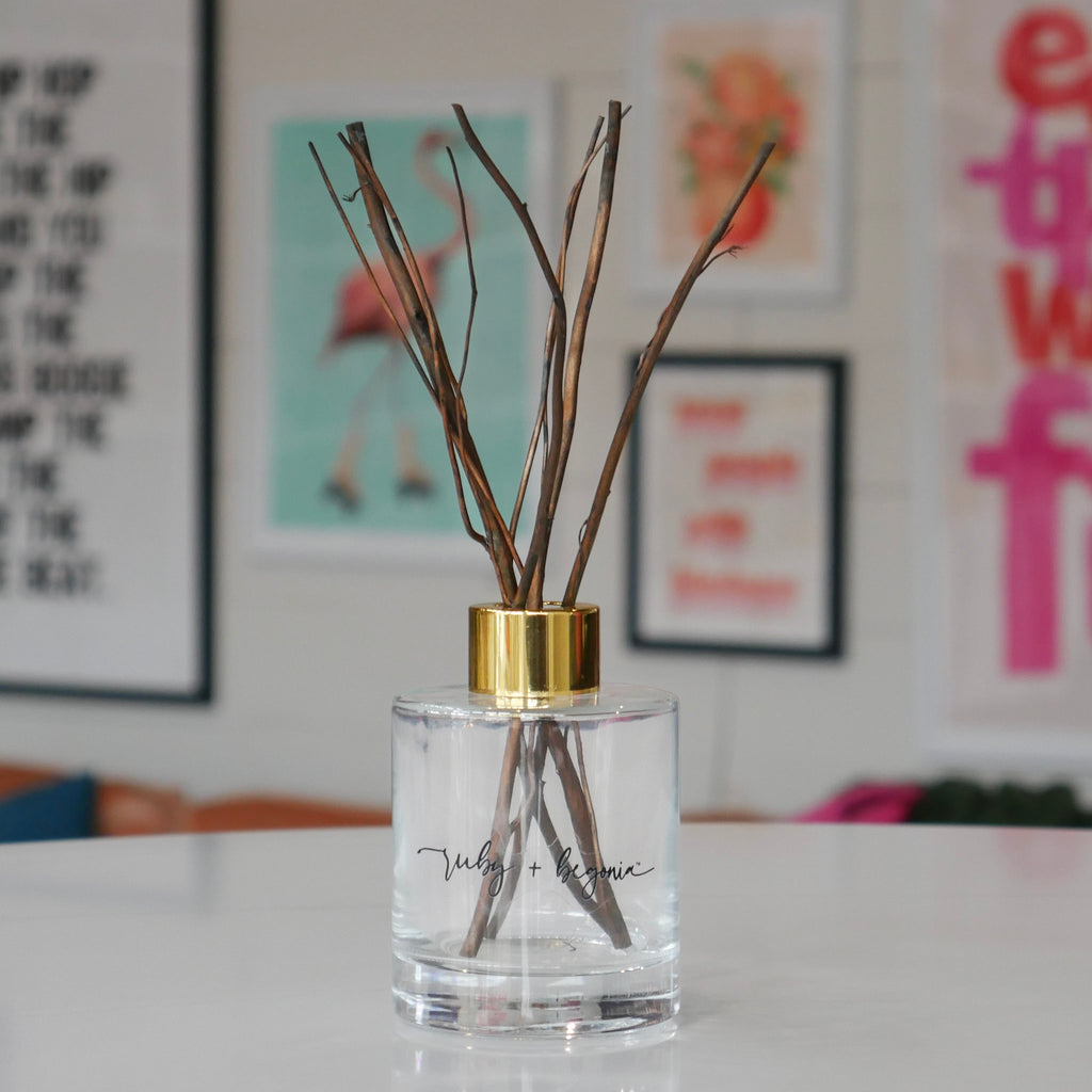Willow Diffuser Reeds – Ruby + Begonia