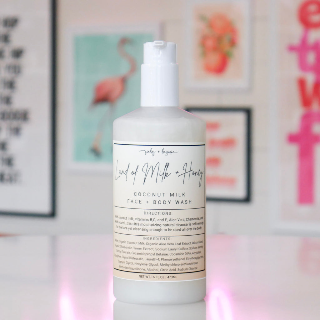 The Land of Milk + Honey Coconut Milk Body Wash – Ruby + Begonia